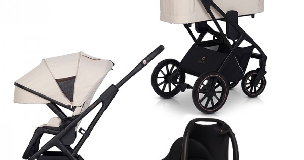 Καρότσι Cavoe Axo Shine 3 in 1 Champagne | Boutique Bebe